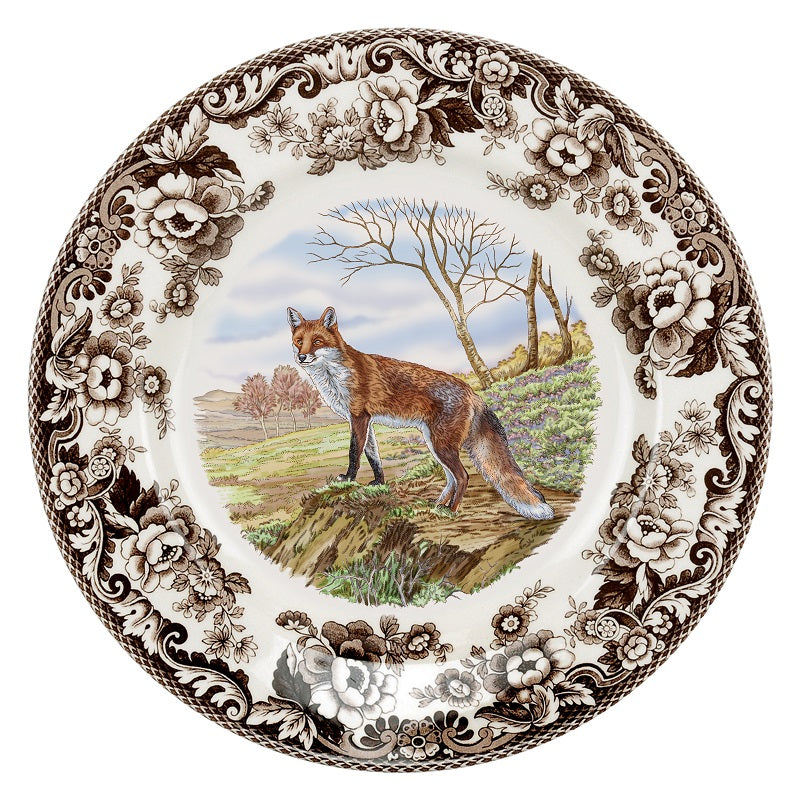 Woodland Red Fox - Dinner Plates (Set of 4) – Flying Sheep Country