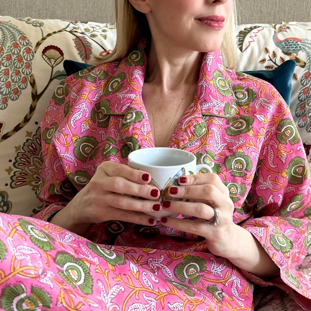 Preppy Floral - Sleep Shirt – Flying Sheep Country