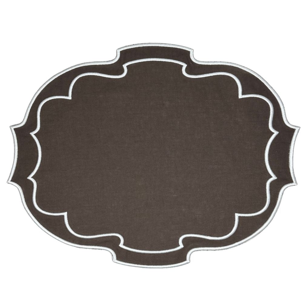 Imperfect Studio Collection - Belle Placemat - Cocoa (Set of 4 ...